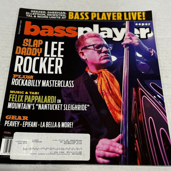 Bass Player | Other | Bass Player Magazine Lee Rocker Of Stray Cats ...